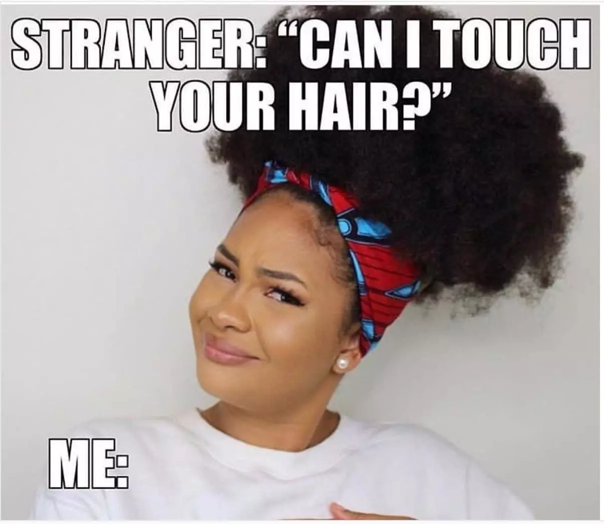 25 Meme Rambut Setiap Wanita Kulit Hitam Dapat Berhubungan Dengan