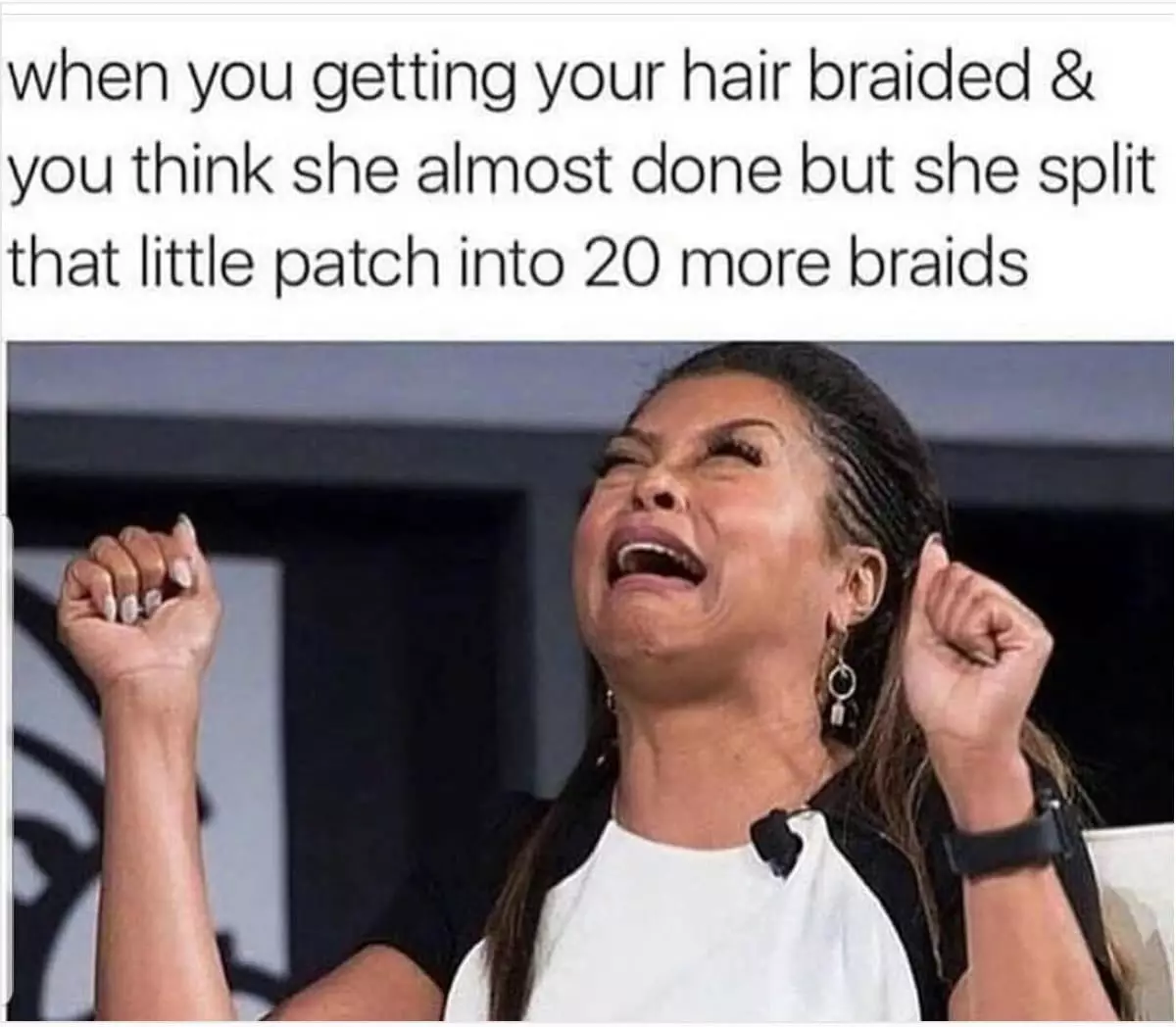 25 Meme Rambut Setiap Wanita Kulit Hitam Dapat Berhubungan Dengan