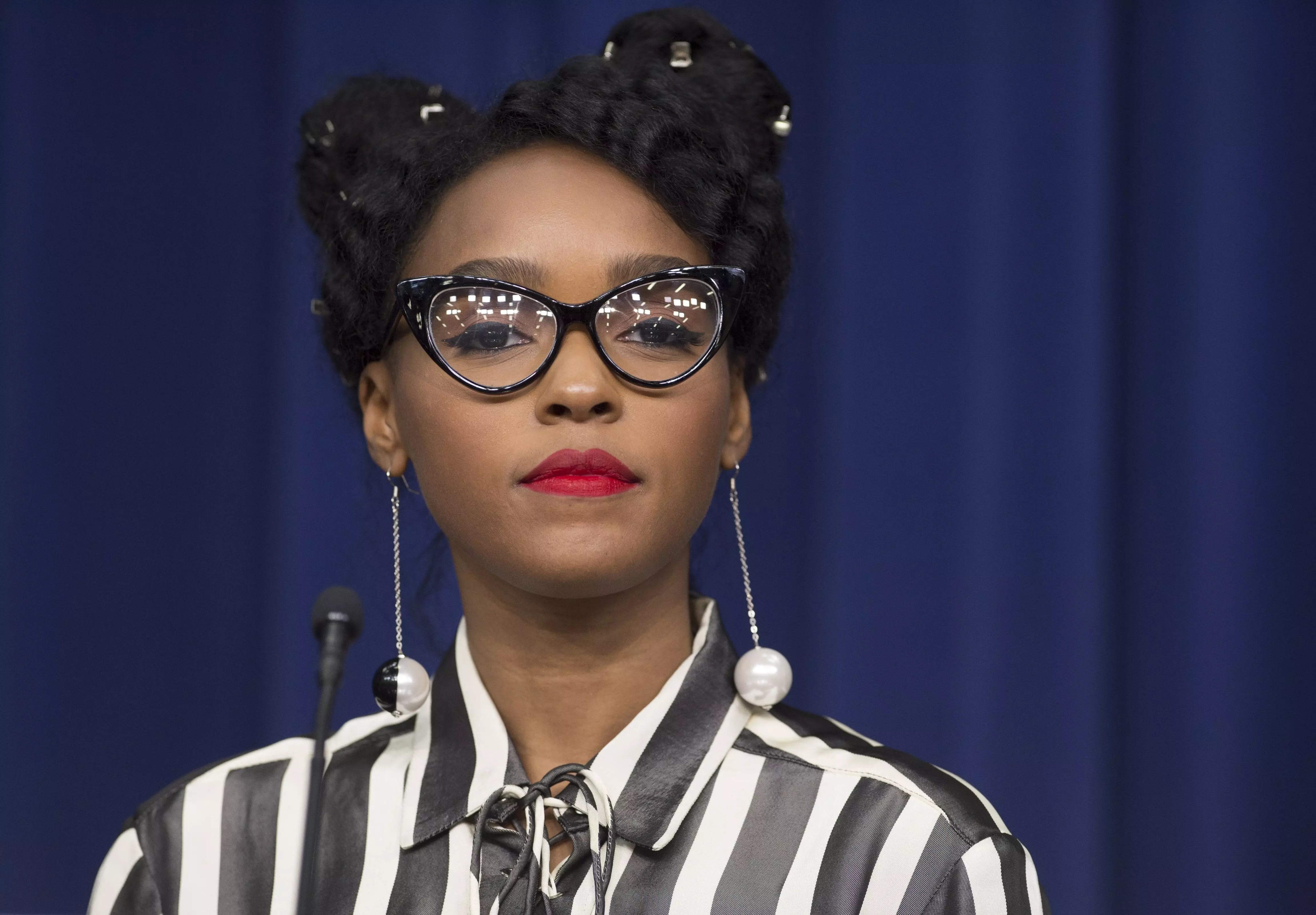 Аксессуарҳои ороиши мӯй Janelle Monae 50054_6