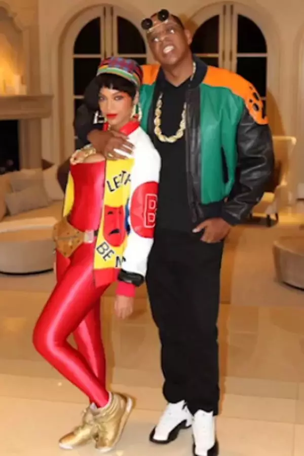 Disfraces familiares de Halloween de Beyoncé e JAY-Z a través da esencia dos anos 51375_11