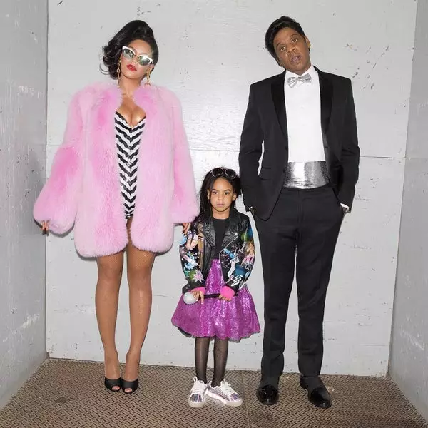 Disfraces familiares de Halloween de Beyoncé e JAY-Z a través da esencia dos anos 51375_8