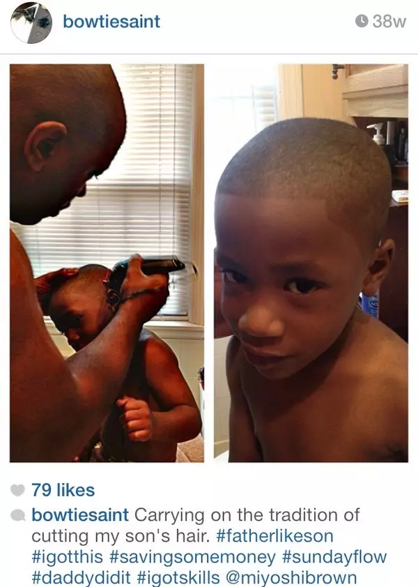 Hot Hair: بهترین لحظات #DadsDoing Hair Instagram 53101_7