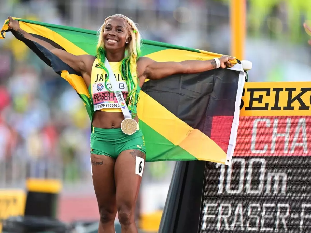 Shelly-Ann Fraser-Pryce guanya el cinquè títol de campionat del món en 100 metres