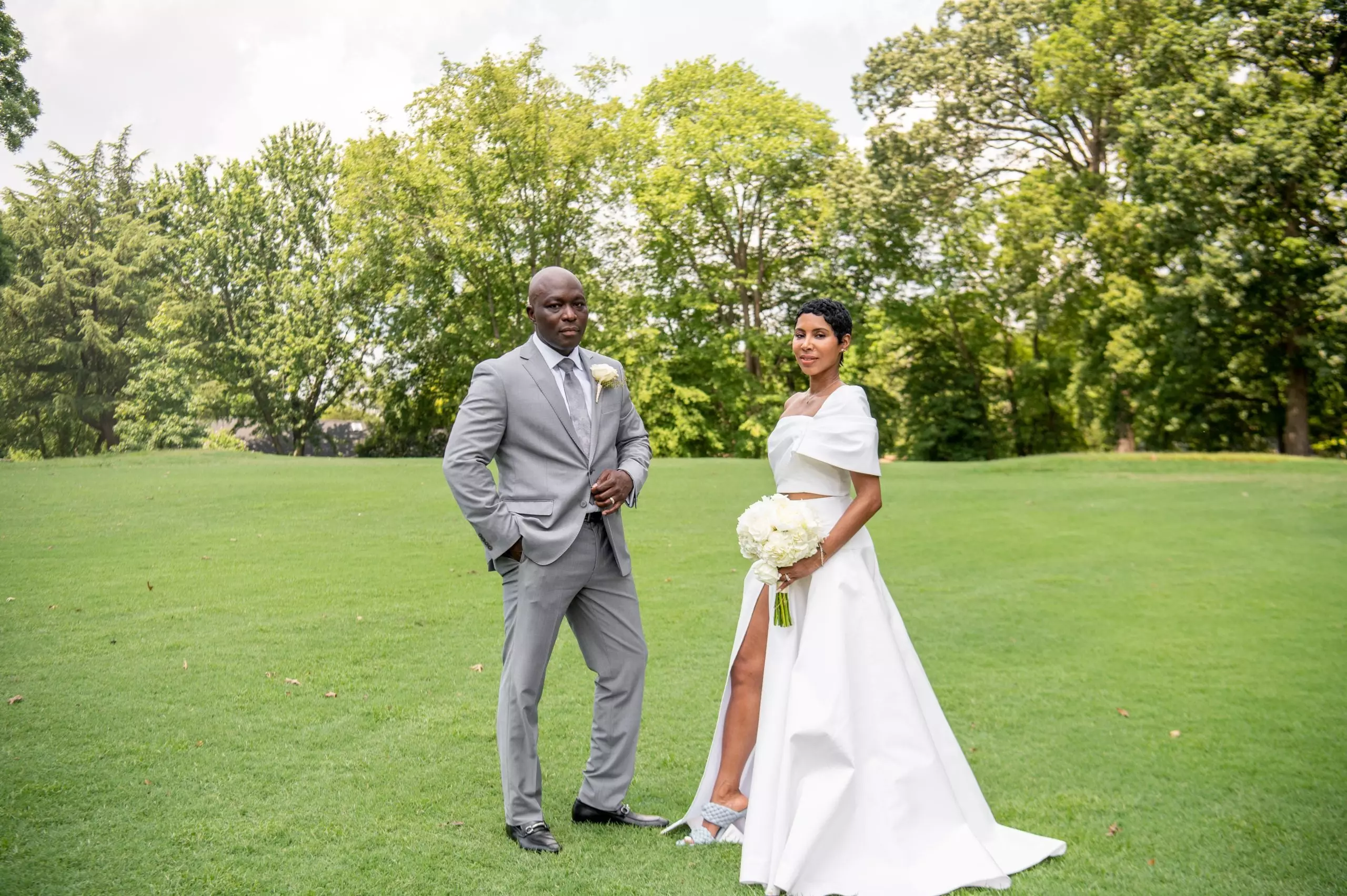 Bridal Bliss: Dorian Thiab Oludotun's Golf Course Wedding 5809_18