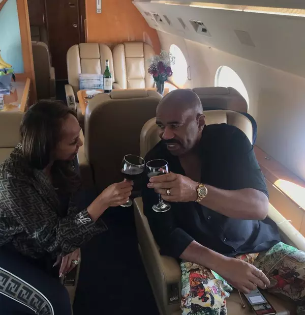 Taasi waa Amore! Marjorie Iyo Steve Harvey Oo 12 Sano Jaceyl Ugu Dabaaldegay Talyaaniga 5846_2