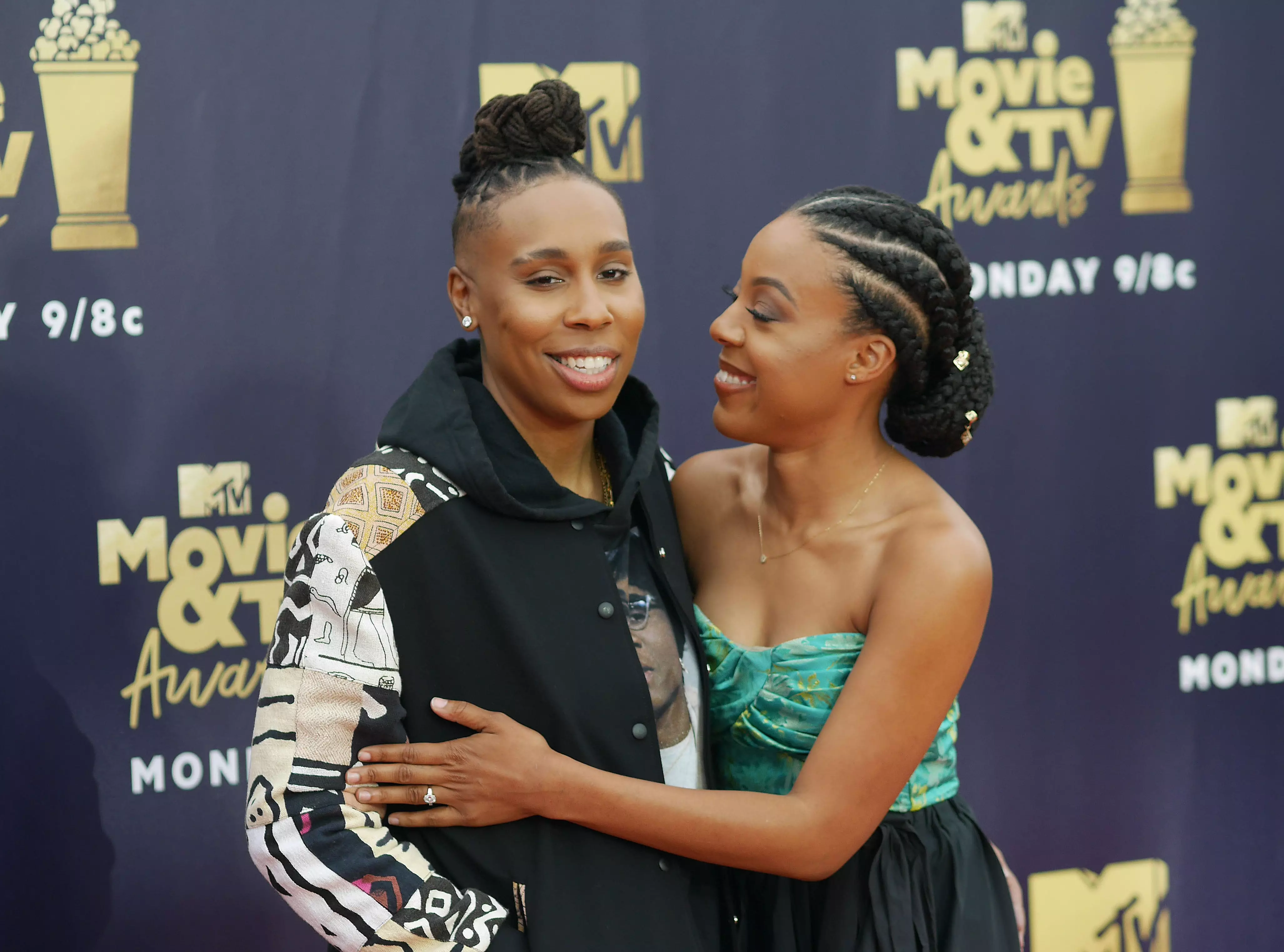 Lena Waithe va rafiqasi Alana Mayo maxfiy to'ydan keyin bir necha oy ajralishdi