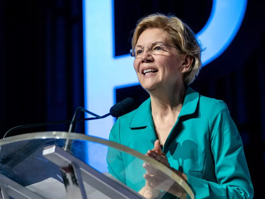 Elizabeth Warren mitady hamindra fahefana any Washington