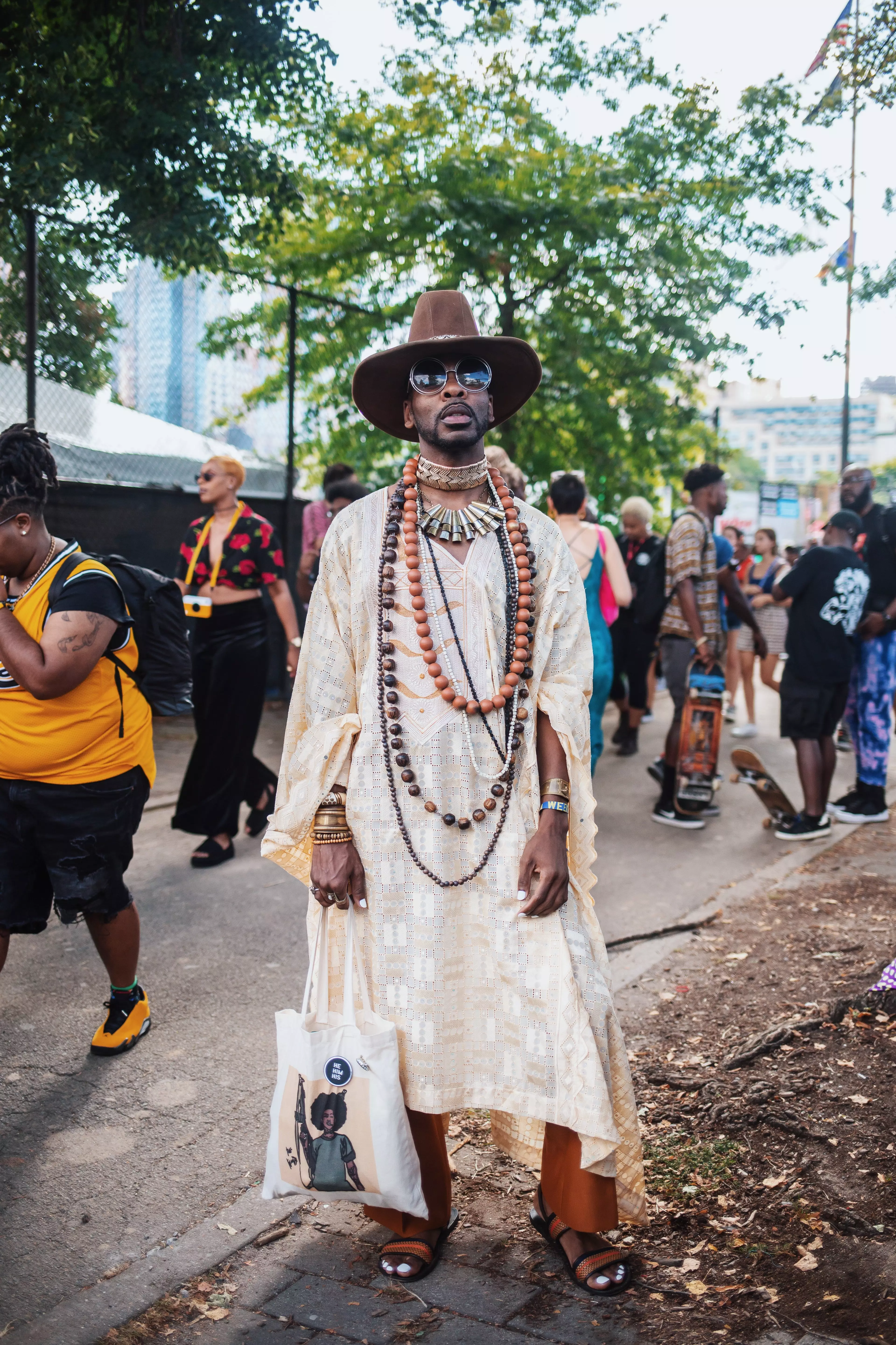 Afropunk Bruklin 2019-da iň gowy moda pursatlary 9782_5