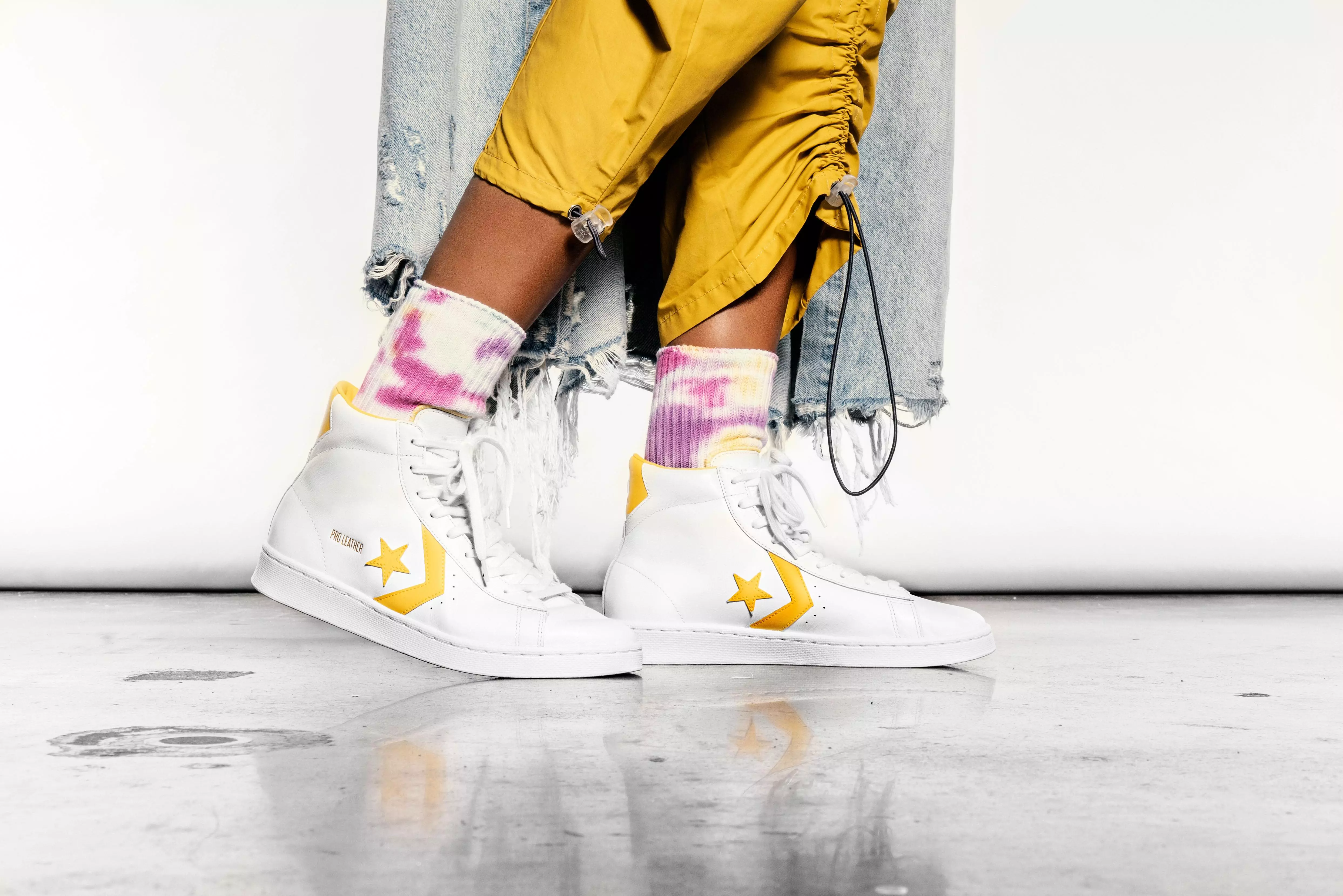 Converse aproveitou estas creatividades de cor para a nova campaña